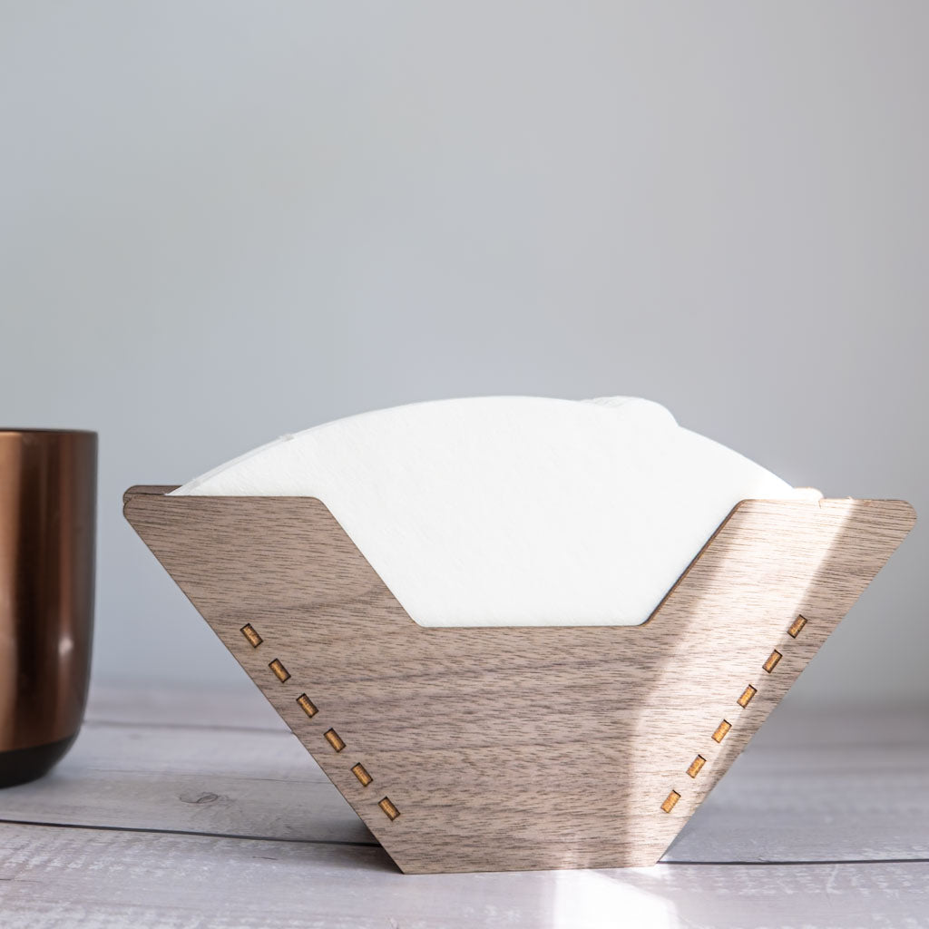 Coffee Filter Holders for Cone Shaped Filters – Scott Engraving